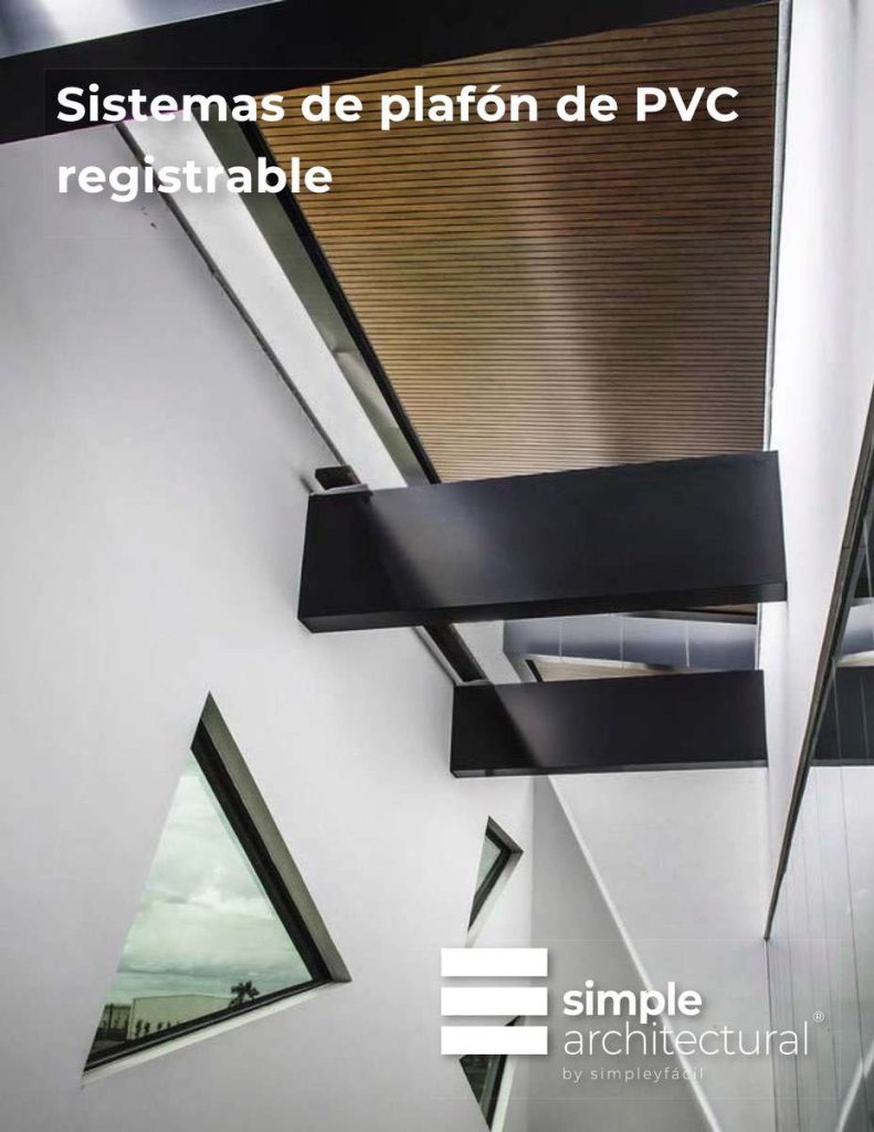 Plafón de PVC entrecalle – Simpleyfácil