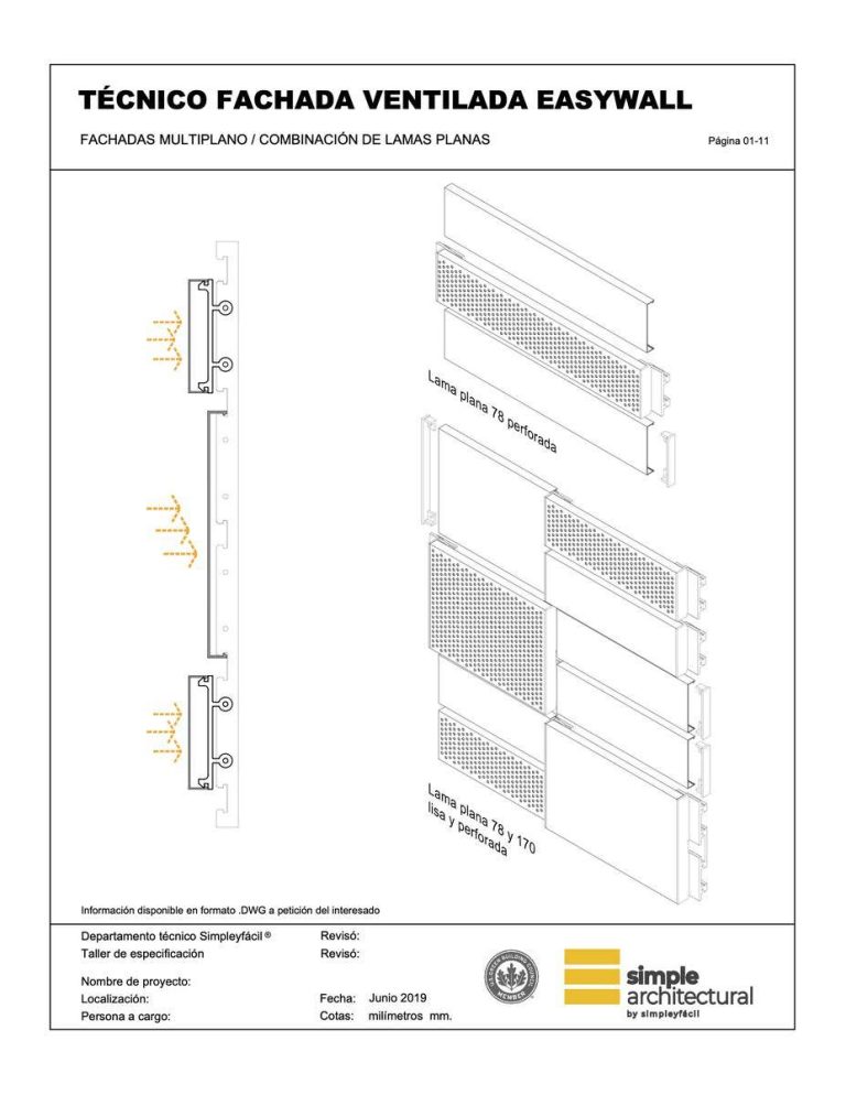 Linear facades – Simpleyfácil